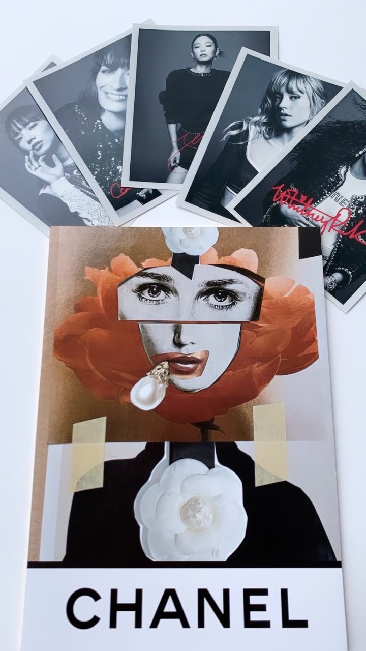 シャネルからボックスが届きました。シャネルとイネス＆ヴィヌードによるコレクターズボックスを開けると？ インビテーションとともに、ルージュ ココ フラッシュ92「 - MAGMOE