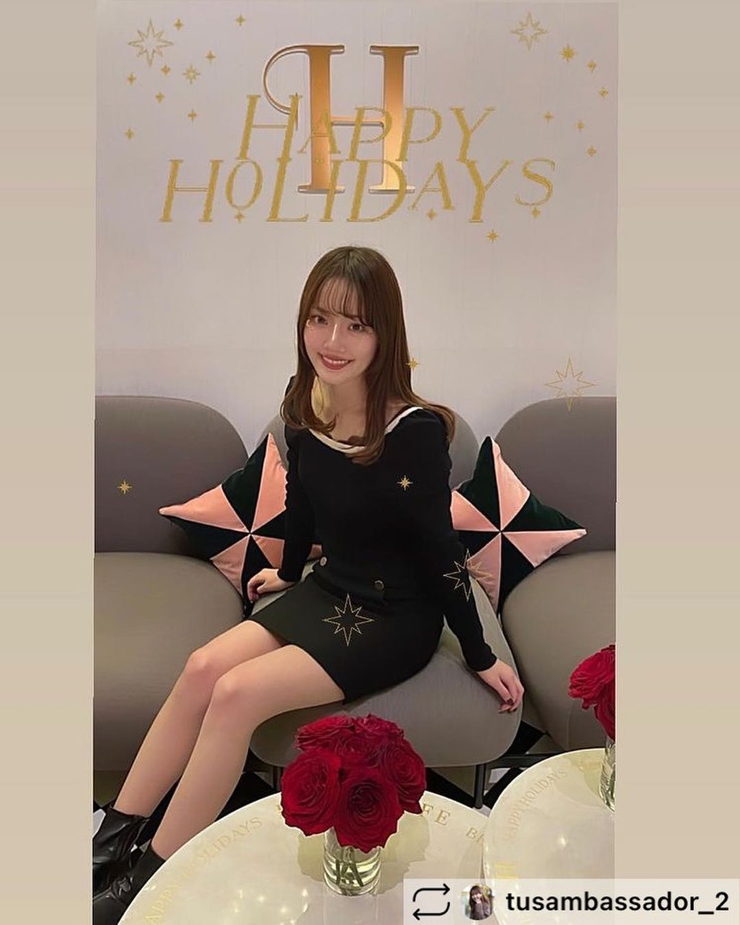 Repost 辻野 真衣 Mai Tsujino tusambassador_2 Ray♡Influencer ・・・ . 小嶋陽菜さんのブランドの @h - MAGMOE