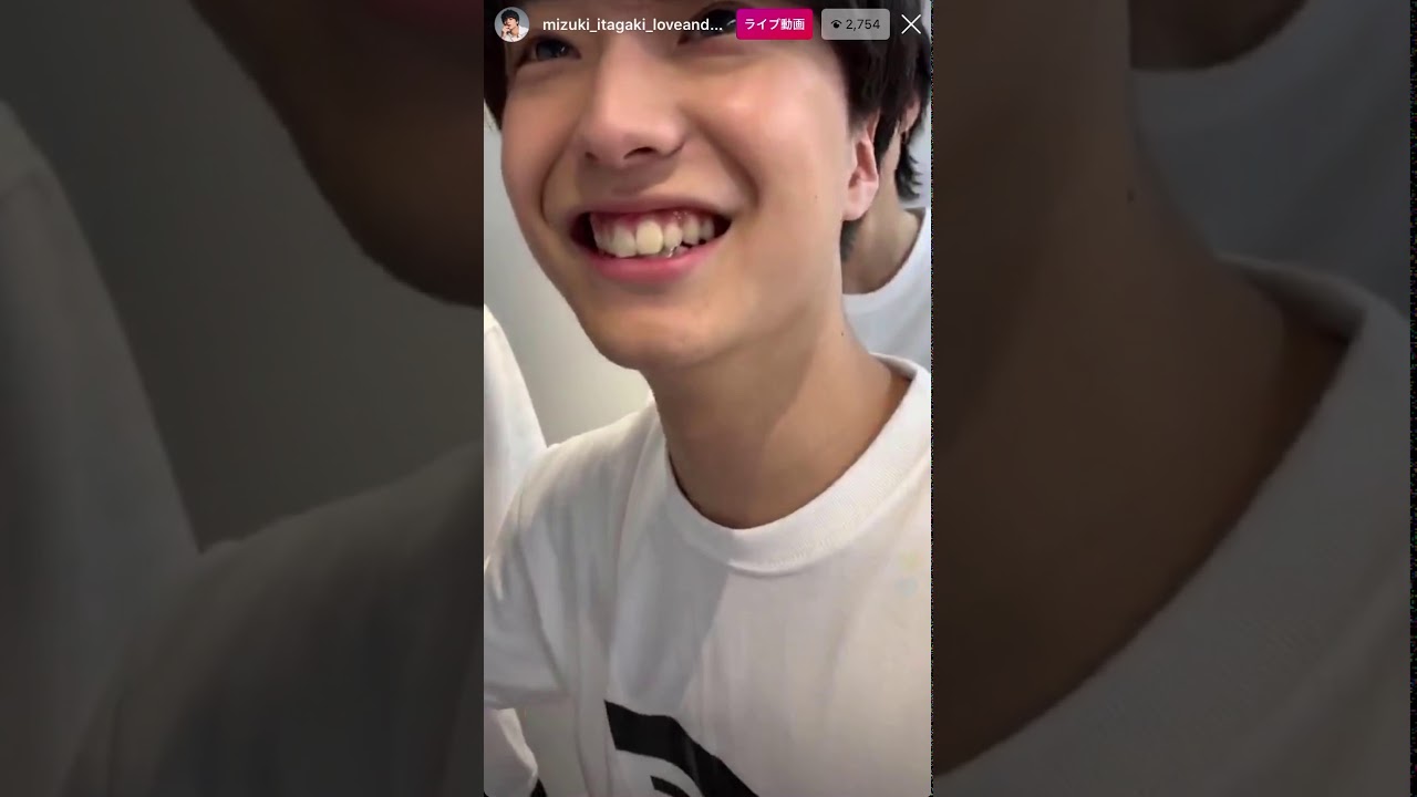 板垣瑞生 インスタライブ 2020-06-21 - MAGMOE