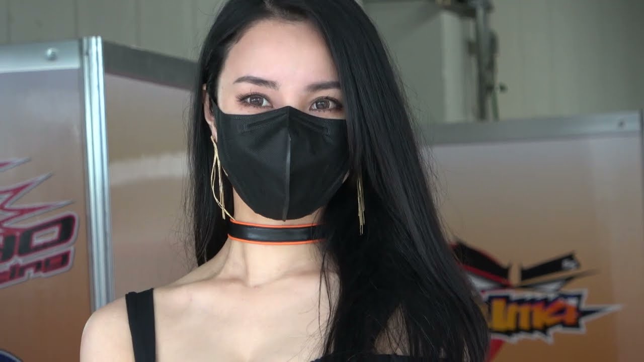 2022 SUZUKA 2&4 #8 TOHO Racing 吉川 ゆの 枇杷田 えみ レースクイーン 全日本ロードレース選手権 ピットウォーク 4K - MAGMOE