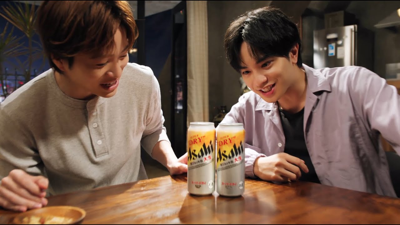 アサヒスーパードライ TVCM 「めっちゃ、大生！」篇 30秒 中島健人 菊池風磨 - MAGMOE