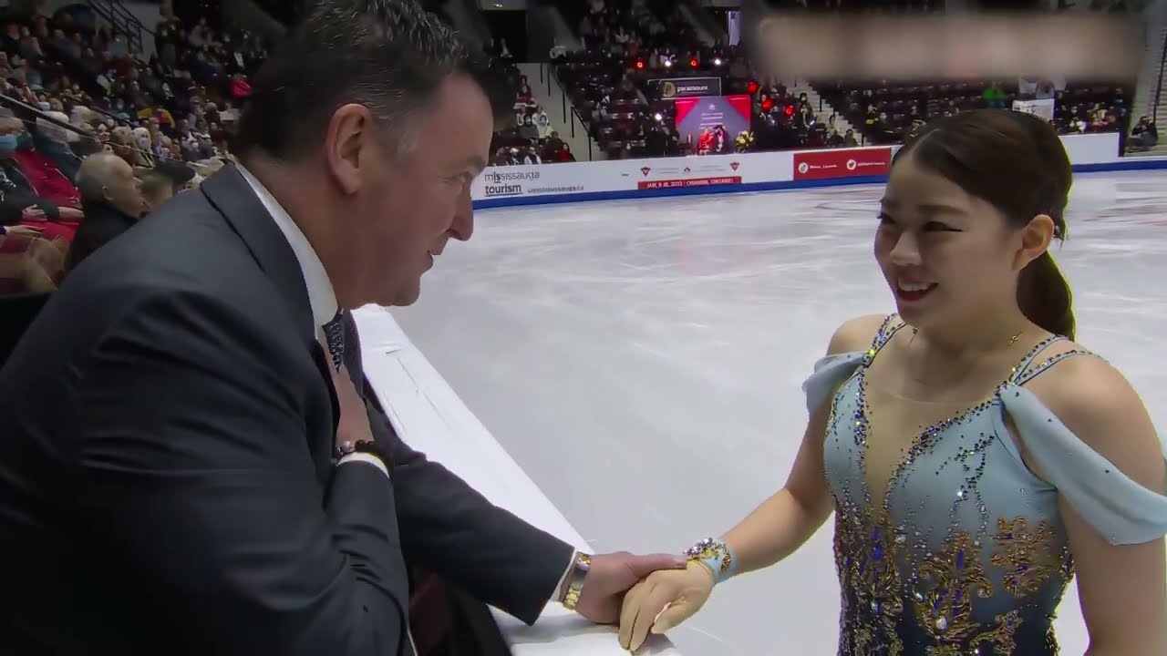 Rika KIHIRA(紀平梨花) GPS2022_第2戦 カナダ大会_FS(タイタニック) - MAGMOE