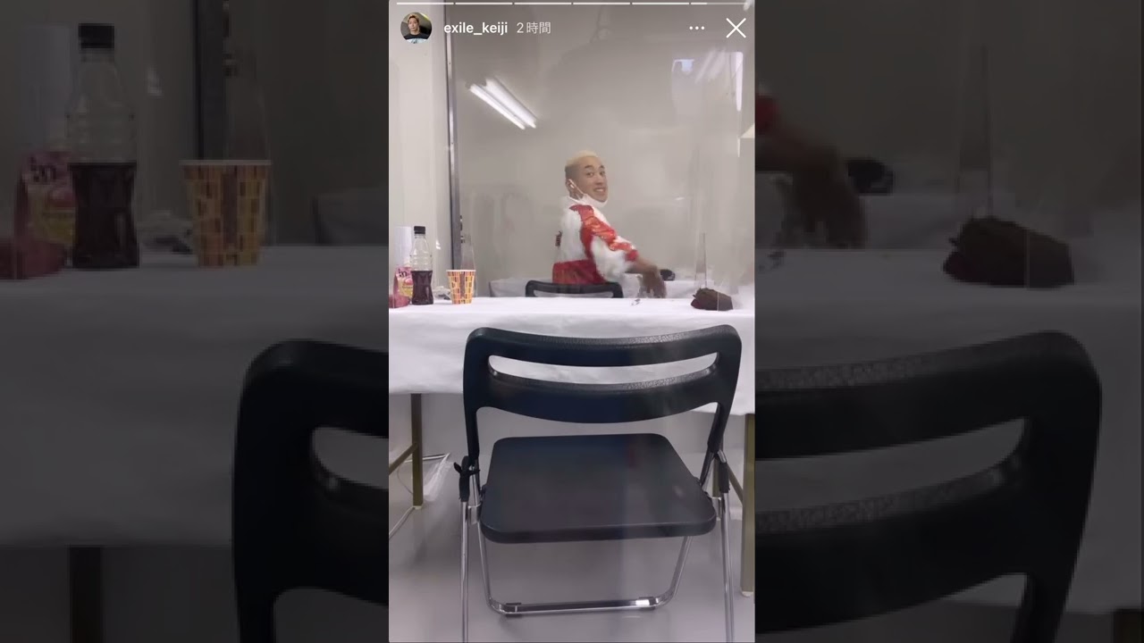 EXILE啓司 インスタストーリー／関口メンディー、白濱亜嵐 - MAGMOE