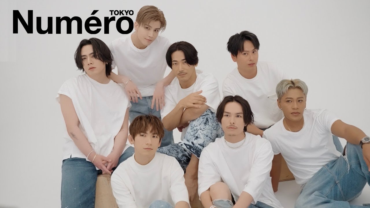 【Numero TOKYO 3月号別冊付録】三代目 J SOUL BROTHERS、撮影の舞台裏動画を公開！｜Numero TOKYO - MAGMOE