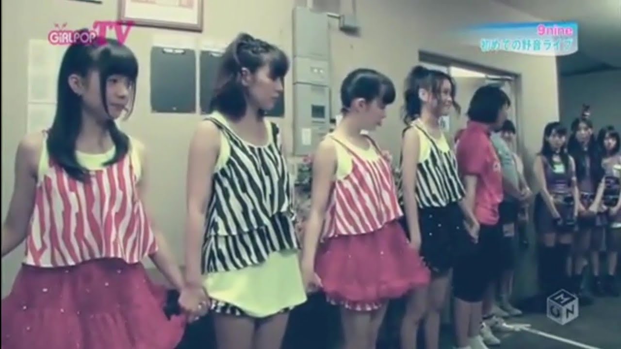 野音の9nine舞台裏 GIRL POP TV - MAGMOE