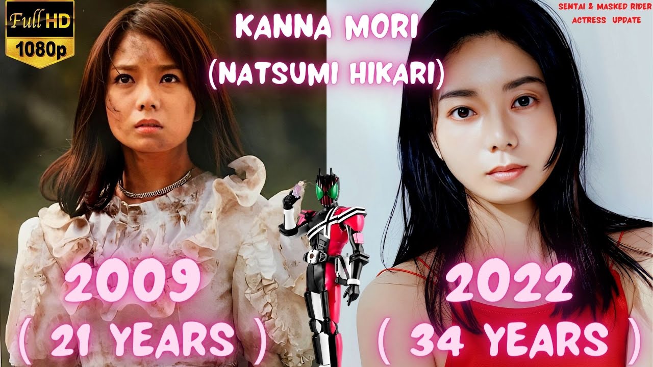 Kanna Mori ( 森矢カンナ ) plays Natsumi Hikari in Kamen Rider Decade 2009 VS 2022 - MAGMOE