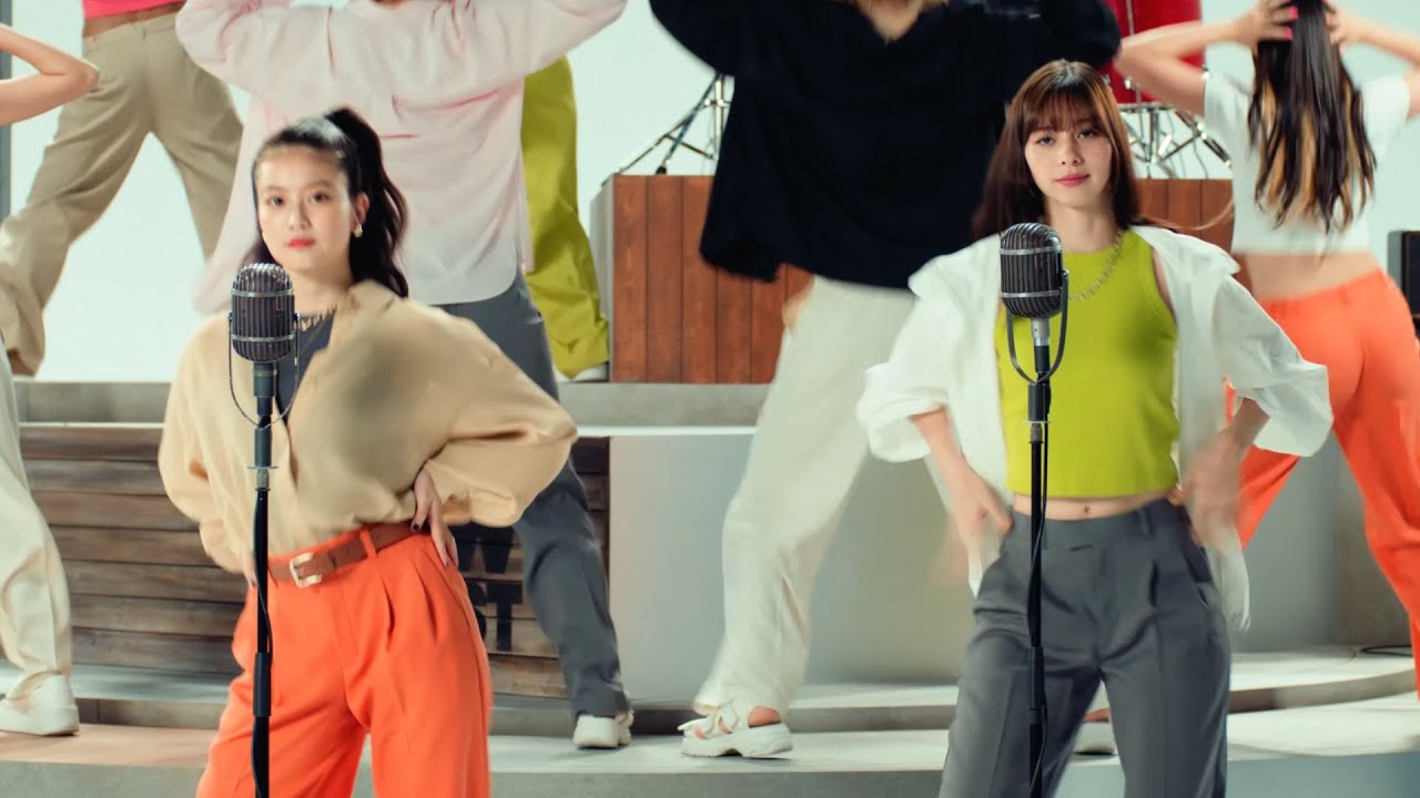 中条あやみ&今田美桜、”美尻”ダンスでバンドデビュー！？ ジーユー2023年春夏シーズン新テレビCM - MAGMOE