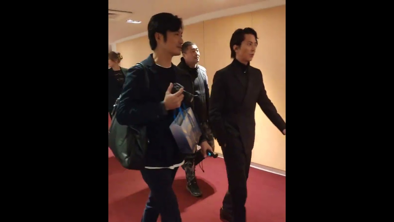 Tomohisa Yamashita at Series Mania Festival 2023 #山下智久 backstage scene - MAGMOE