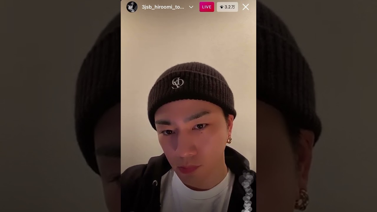 登坂広臣 インスタライブ 2022/01/22 - MAGMOE