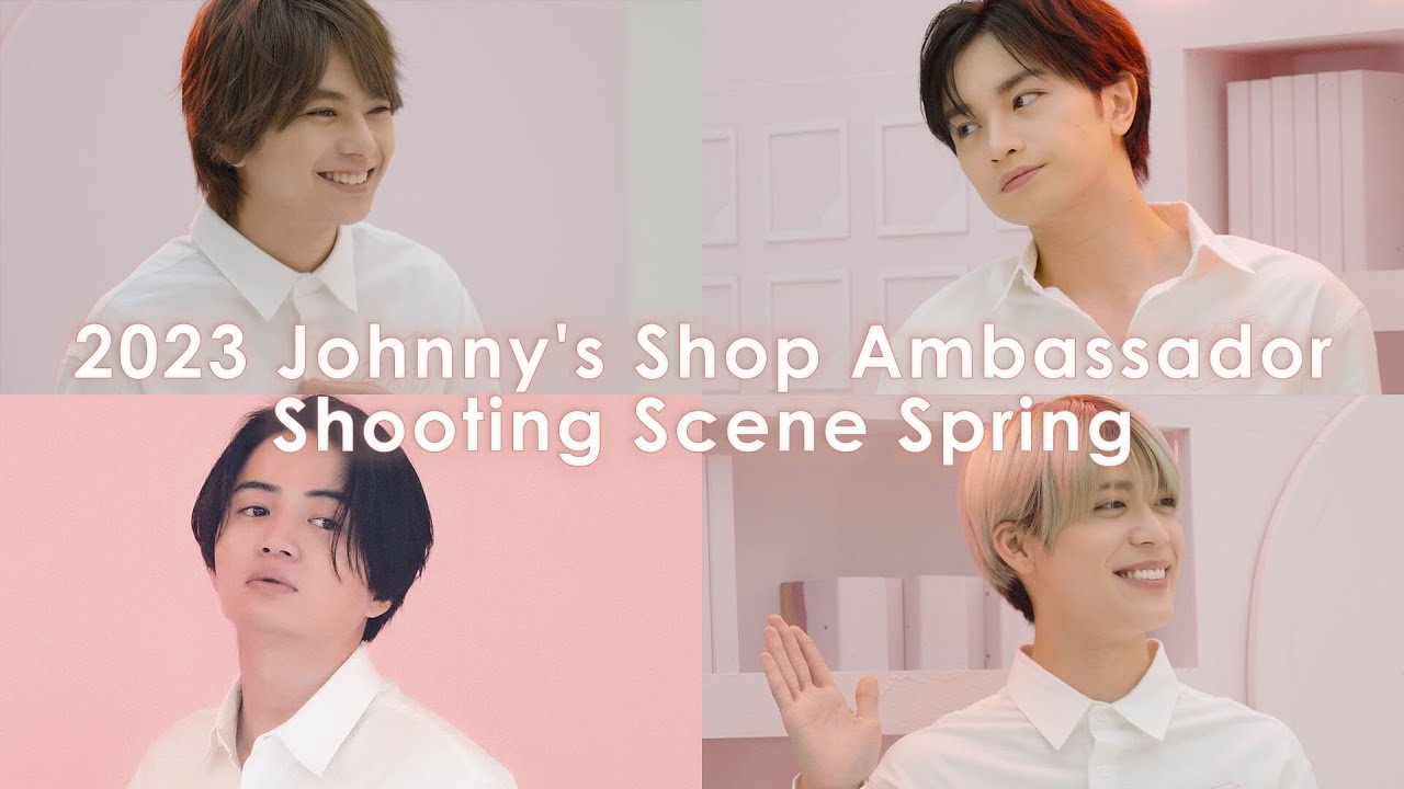 2023 Johnny's Shop Ambassador【Sexy Zone】Shooting Scene Spring - MAGMOE