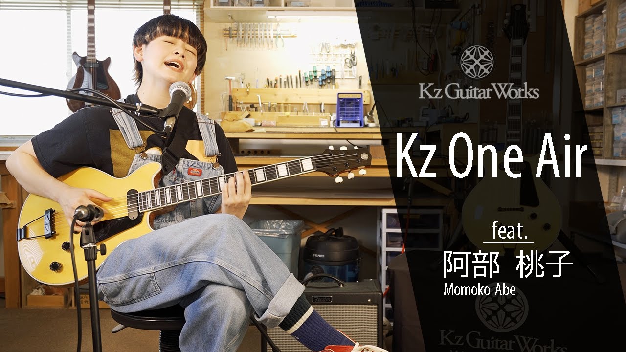 【アーティストデモ演奏】Kz One Air feat.阿部 桃子【Kz Guitar Works】｜Momoko Abe - MAGMOE