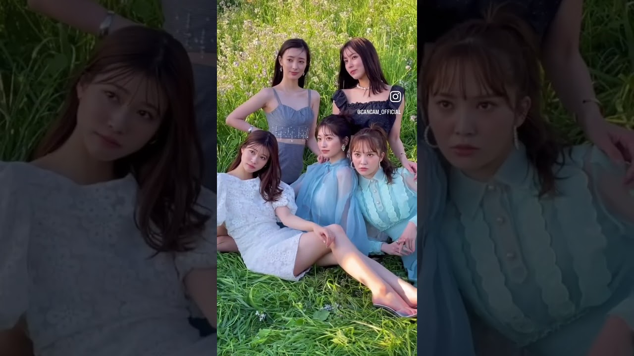 加藤史帆、めるる、小室安未、石川恋、宮本茉由♡#cancam #shorts #撮影 - MAGMOE