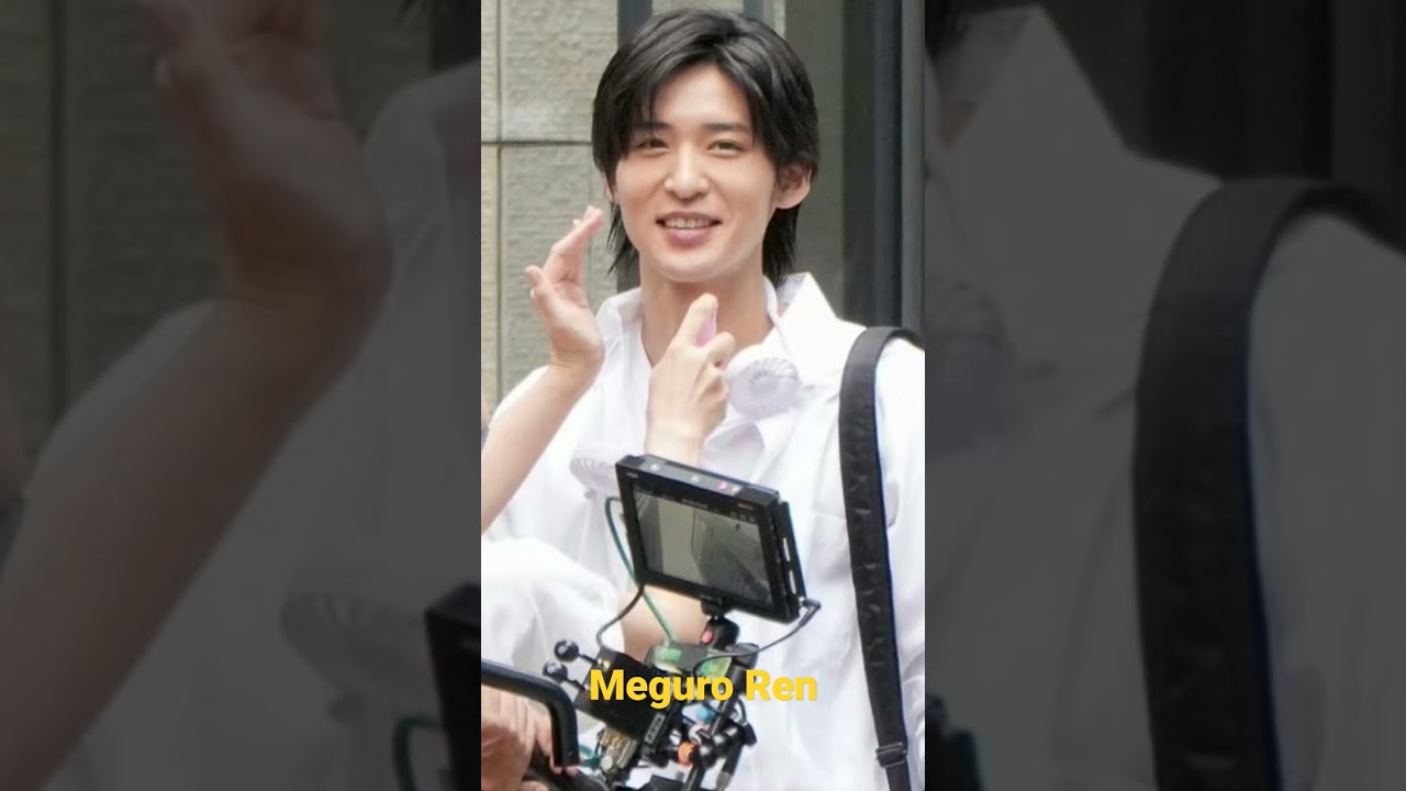 目黒蓮 Trillion Game 촬영🎥 #meguroren #메구로렌 #snowman 출처- Twitter - MAGMOE