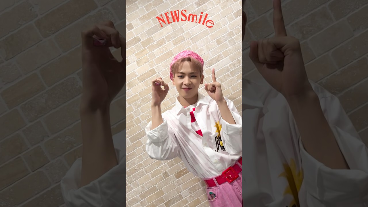 JO1 | 'NEWSmile' REN🥣🥛#NEWSmileチャレンジ #えくぼダンス #JO1 #NEWSmile #川尻蓮 #REN #NewMusic #shorts - MAGMOE