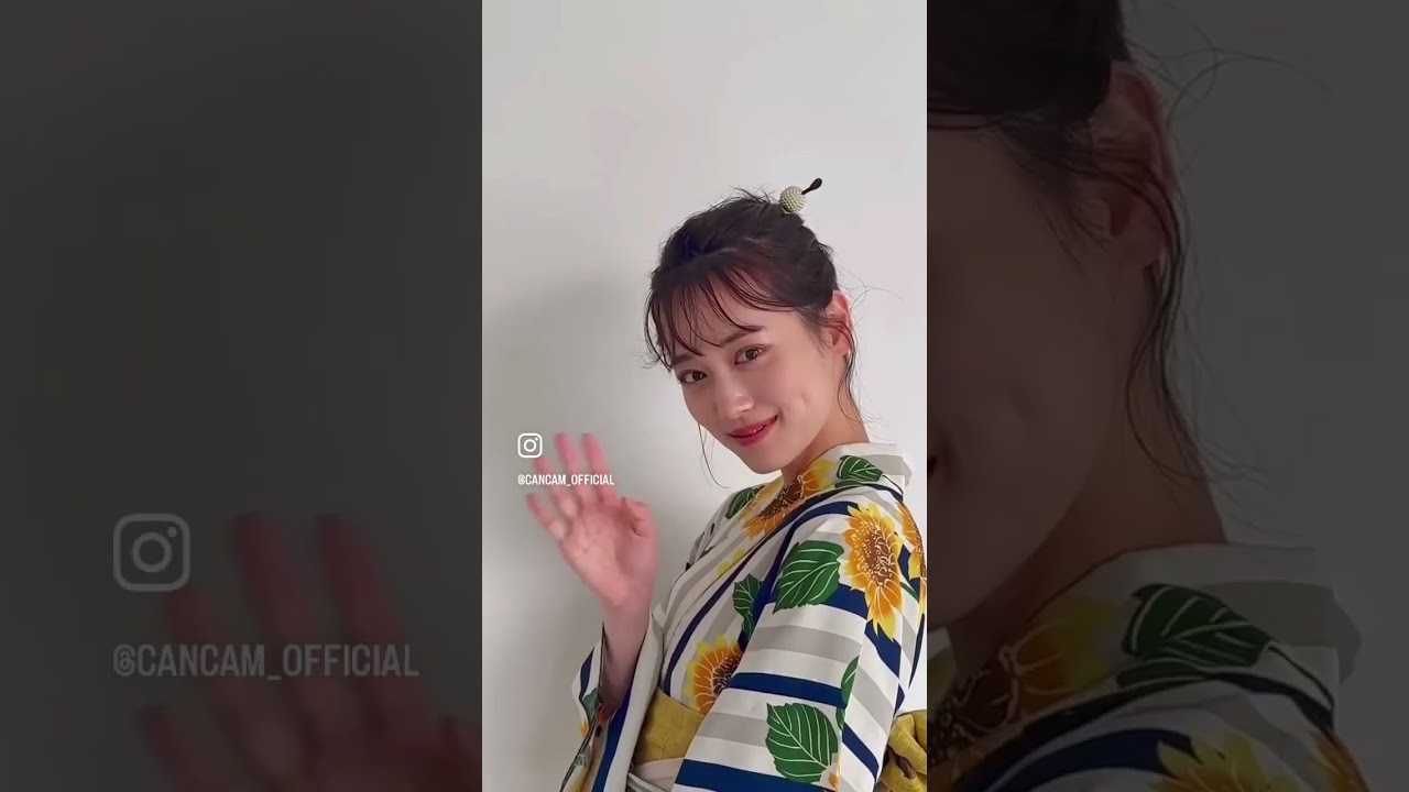 山下美月・中条あやみ・めるるの撮影舞台裏 #cancam #shorts - MAGMOE