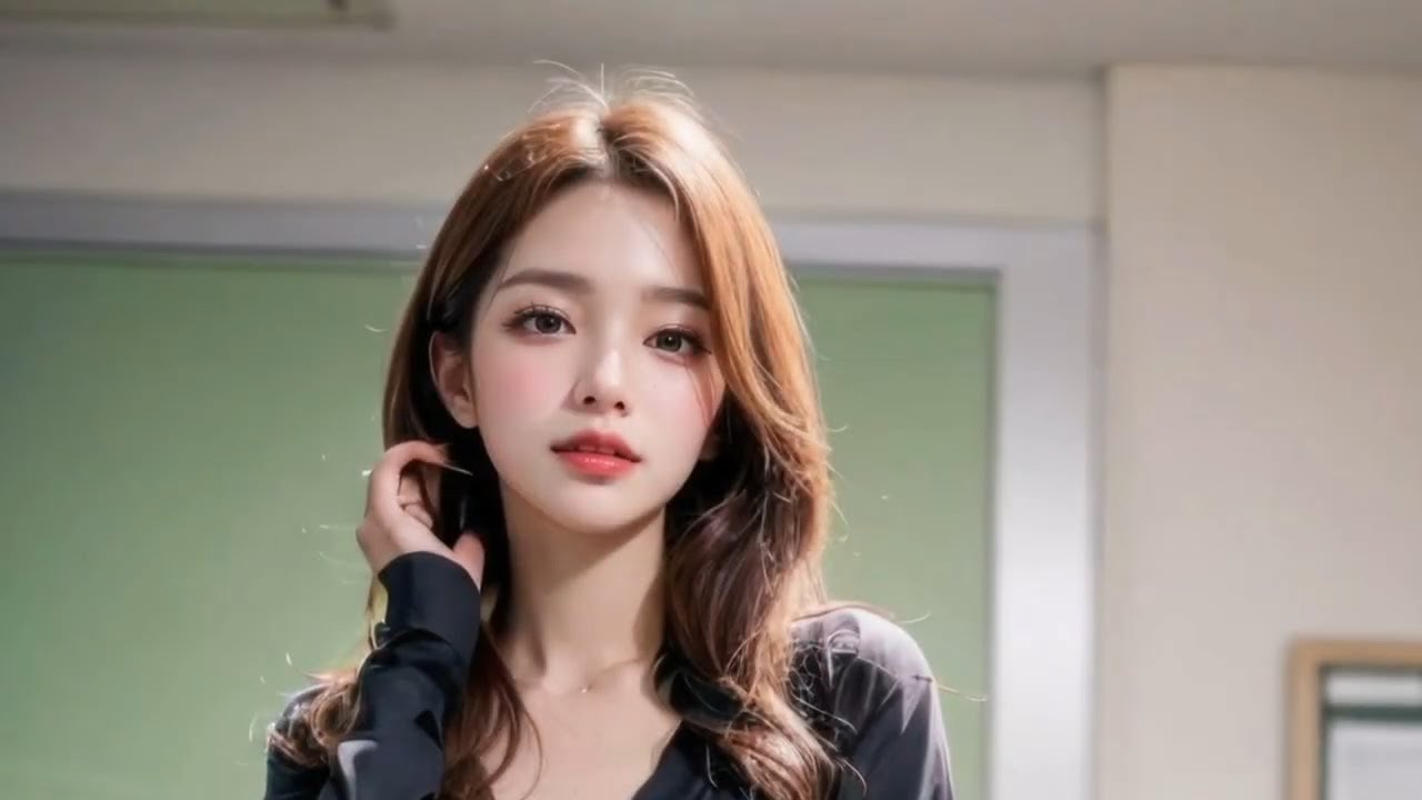 AI美女6 - №91「青春キャンパス～元気少女♡JK+女子高生+ミニスカ+美足+美乳」 - MAGMOE