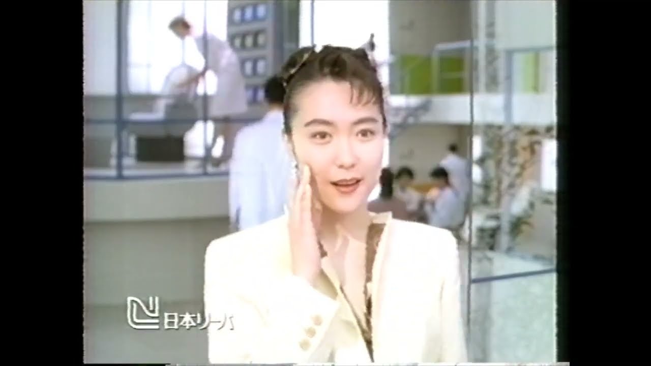 日本リーバ ポンズスキンケアシリーズ 若村麻由美 懐かCM 1993年7月 POND'S - MAGMOE