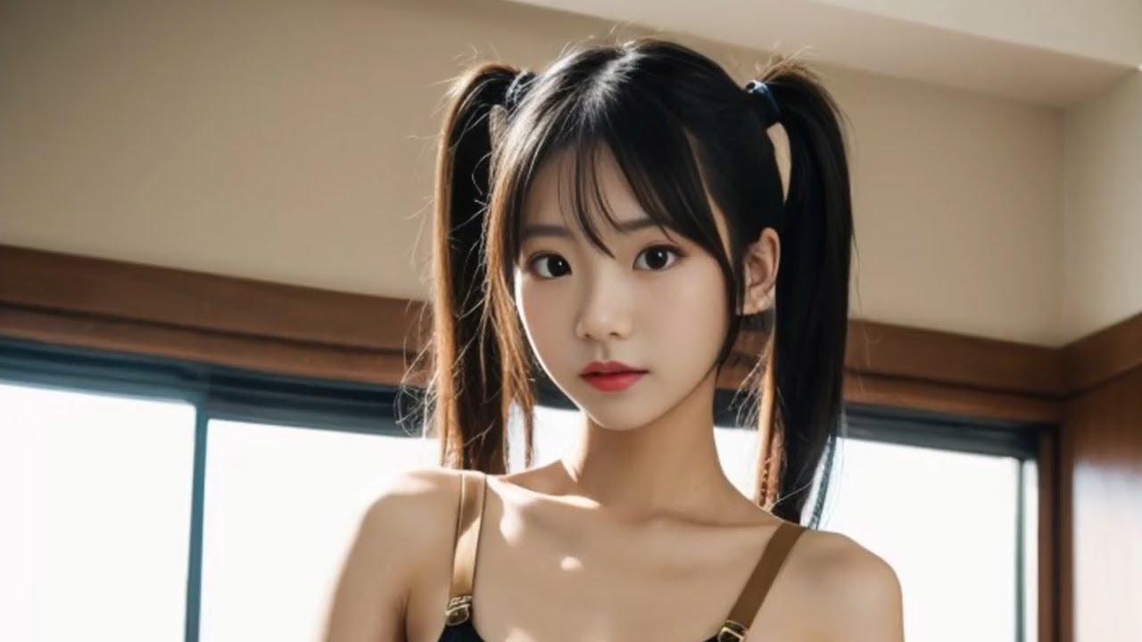 AI美女7 - №13「おさげ女子♡ツインテール+JK+女子高生」 - MAGMOE