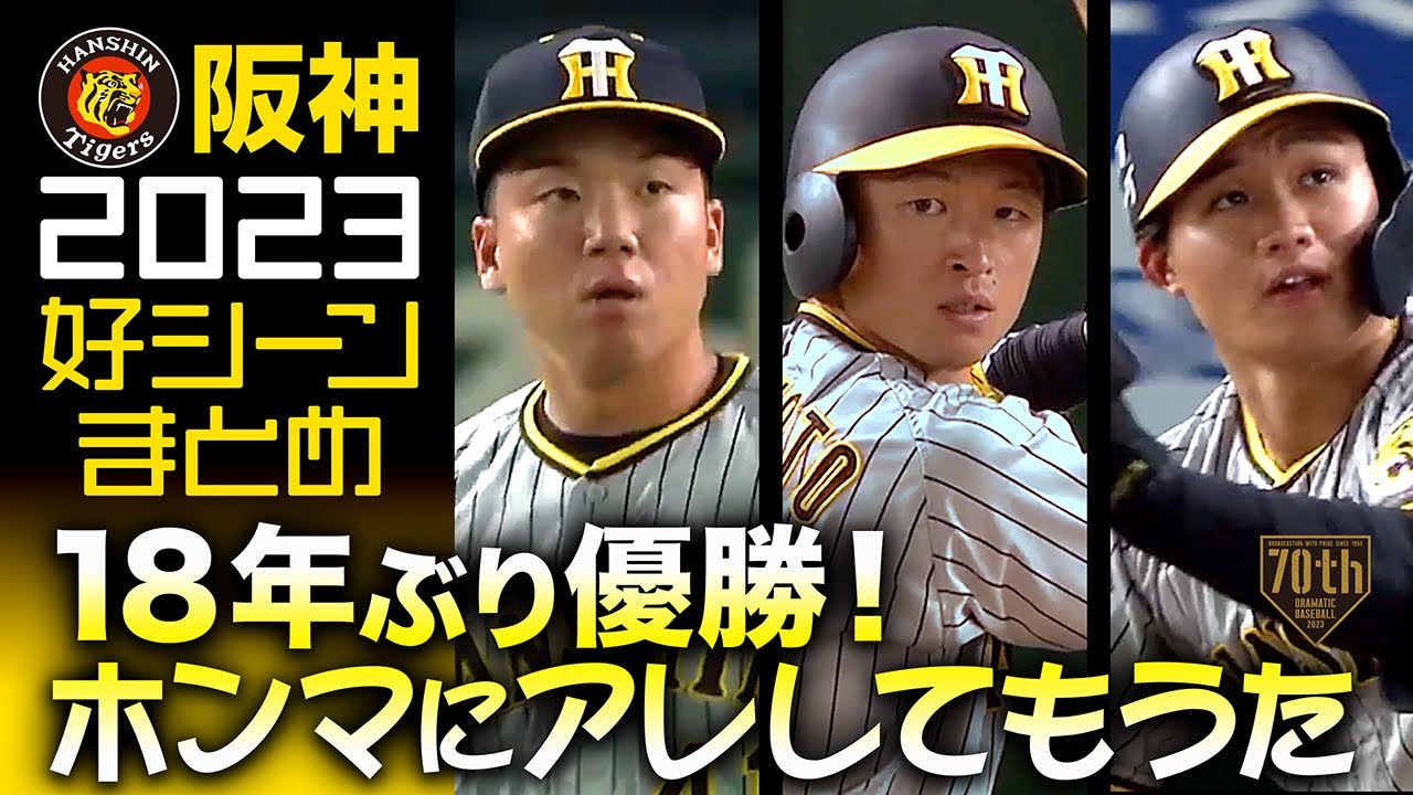 【18年ぶり優勝！】阪神2023好シーンまとめ【ホンマにアレしてもうた】 - MAGMOE