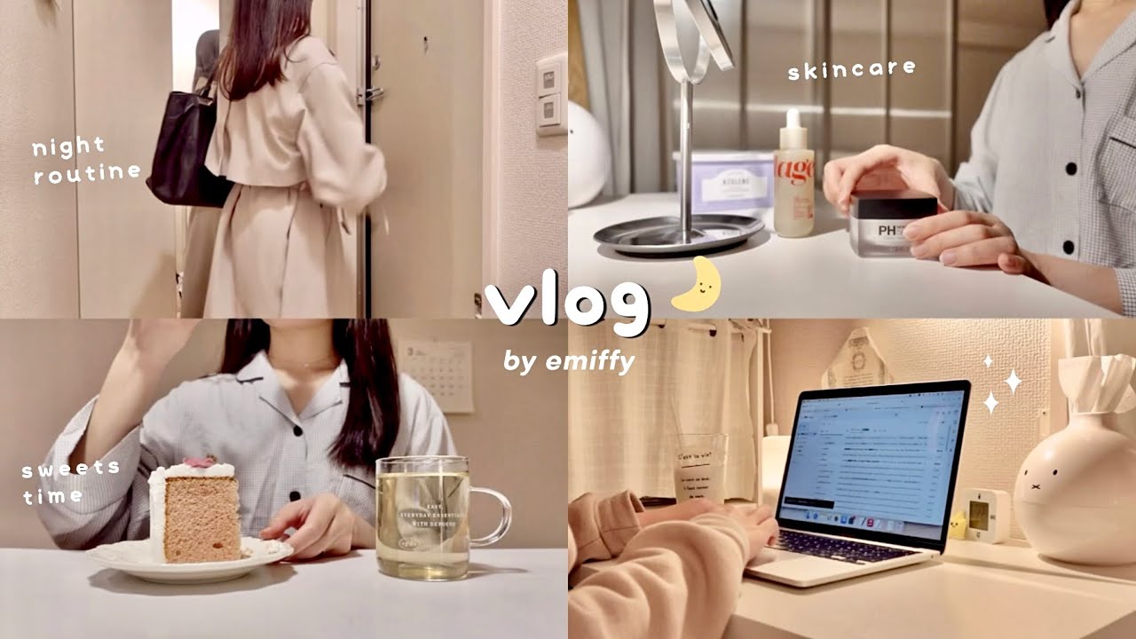 my night routine｜ cozy & productive after work🌛 6pm - 1am, lots of ...