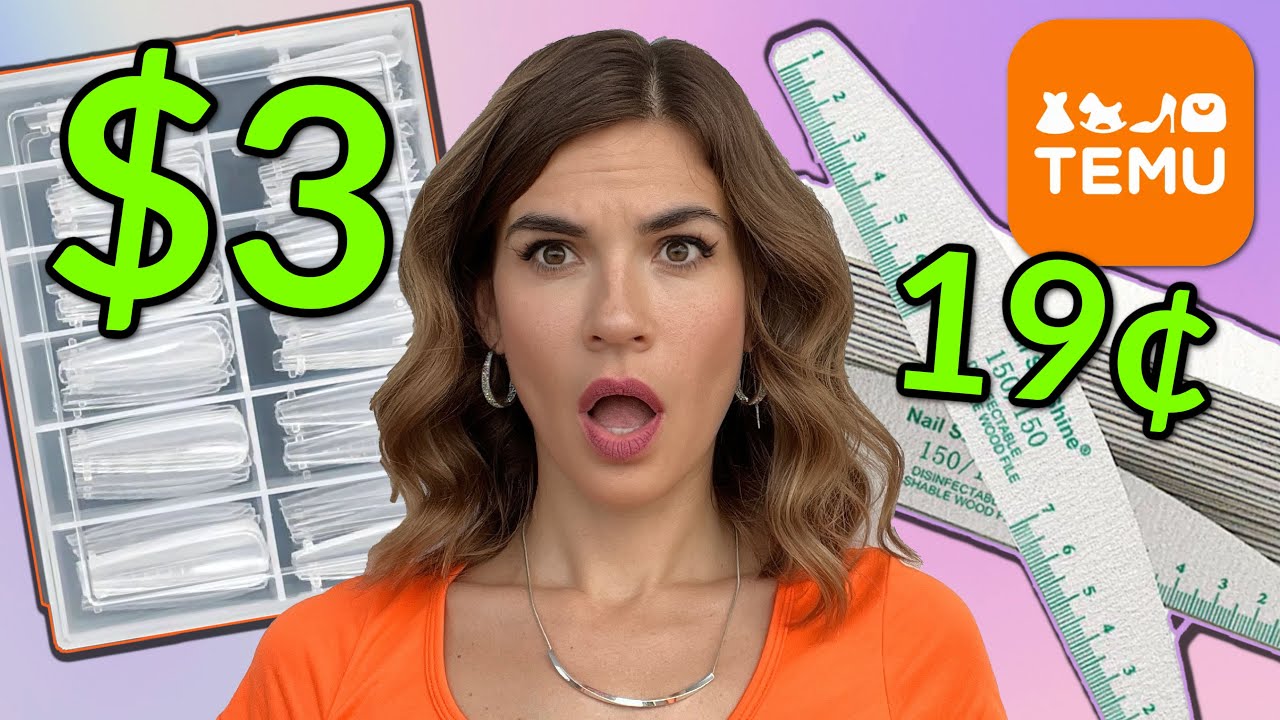 Testing OVER 30 TEMU NAIL ART items (so you don't have to) - MAGMOE