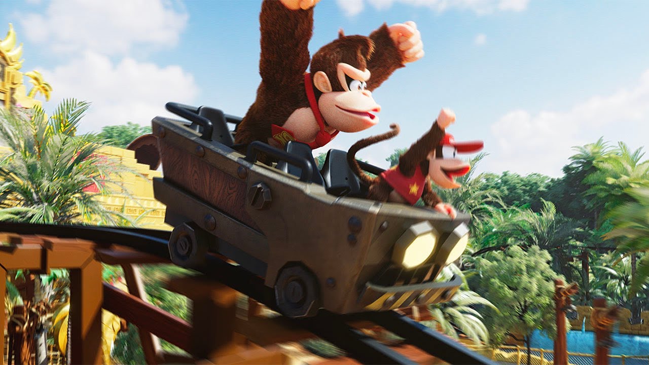 USJ、新エリア「ドンキーコング・カントリー」2024年春開業 「クレイジー・トロッコ」も登場 - MAGMOE