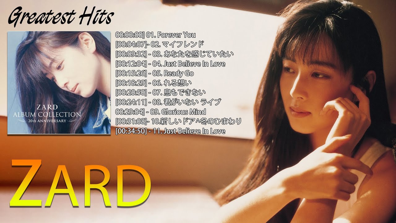 ZARD - Best Songs Of ZARD ♪ღ♫ ZARD メドレー♪ღ♫ ZARD 人気曲 2024 - MAGMOE
