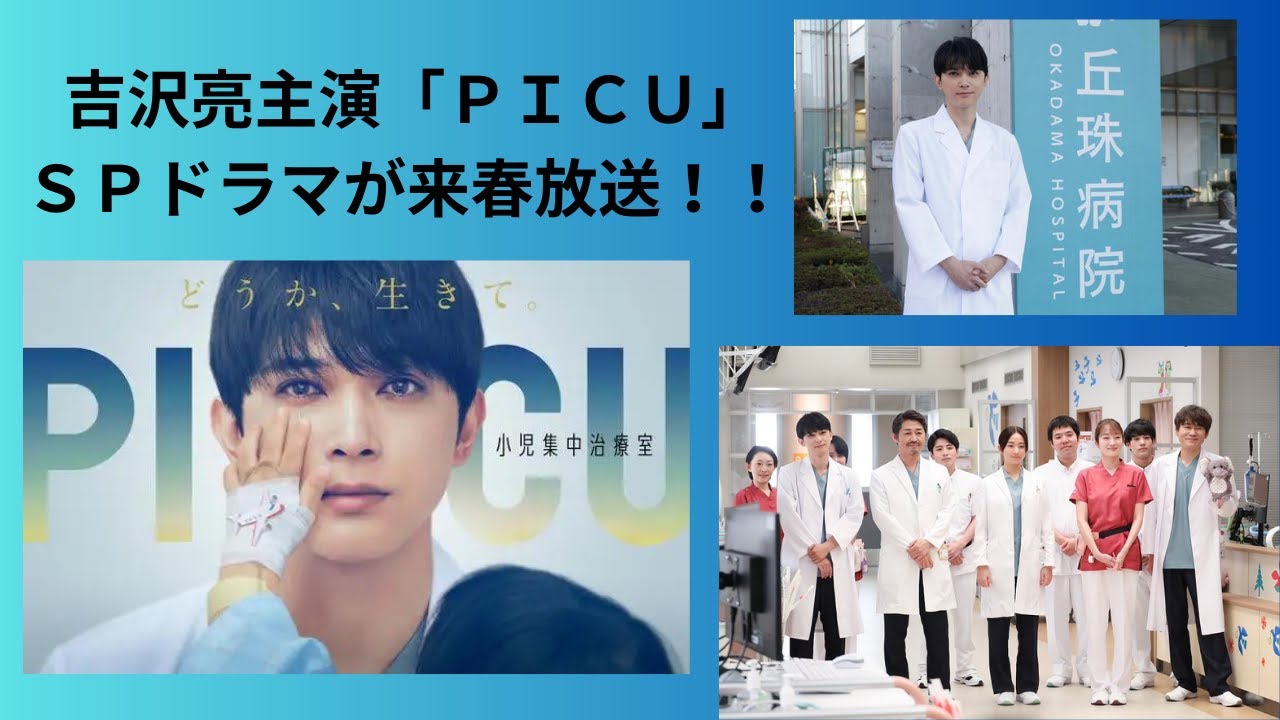 吉沢亮主演「PICU」、SPドラマが来春放送 安田顕、木村文乃、高杉真宙らレギュラー陣も再集結！！ - MAGMOE