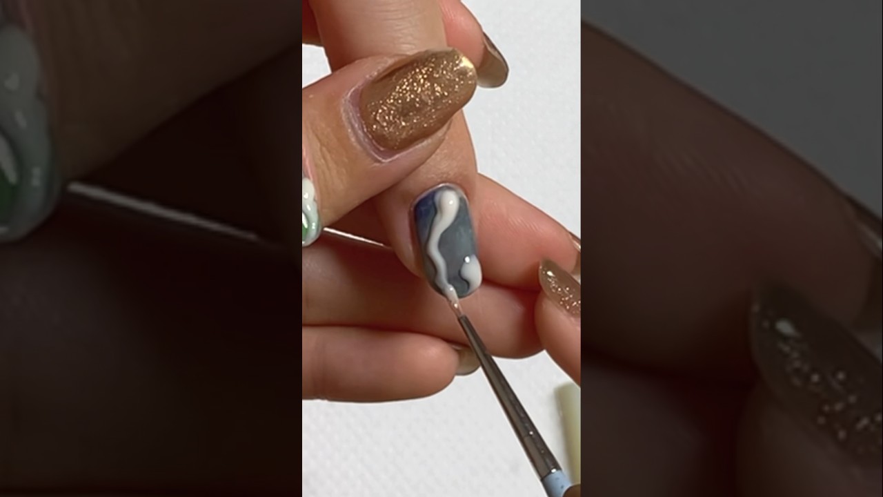 How to nuance nail ⸒⸒⸒⸒[リアルサロンワーク]───#ニュアンスネイル #nails #ネイルデザイン #nailart ...