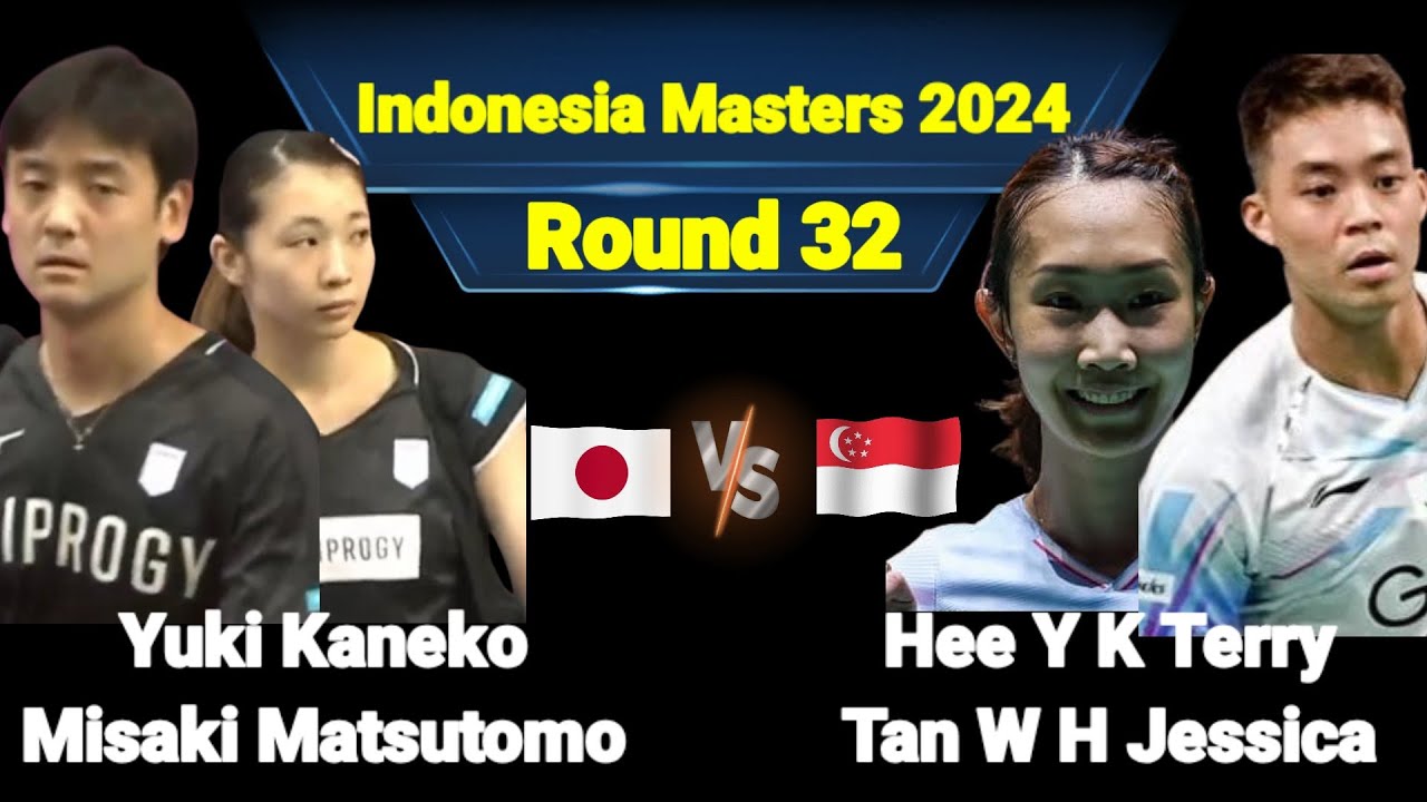 金子・松友vsヒー・タン。インドネシアマスターズ2024 第32戦 - MAGMOE