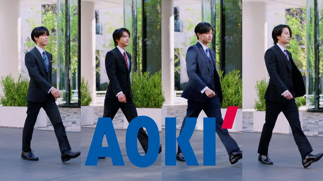 【AOKI】Sexy Zoneさん出演 新生活CM 15秒 - MAGMOE