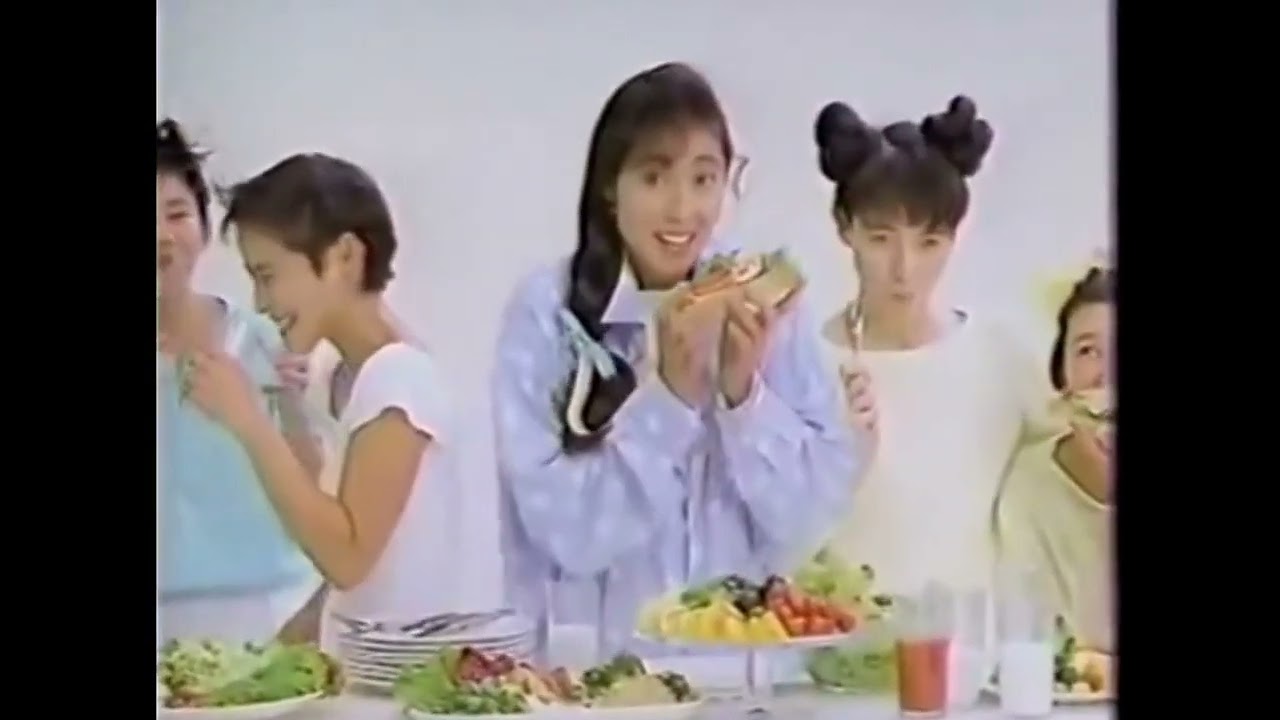 雪印ネオソフト ハーフカロリー CM 1988 浅野ゆう子 - MAGMOE