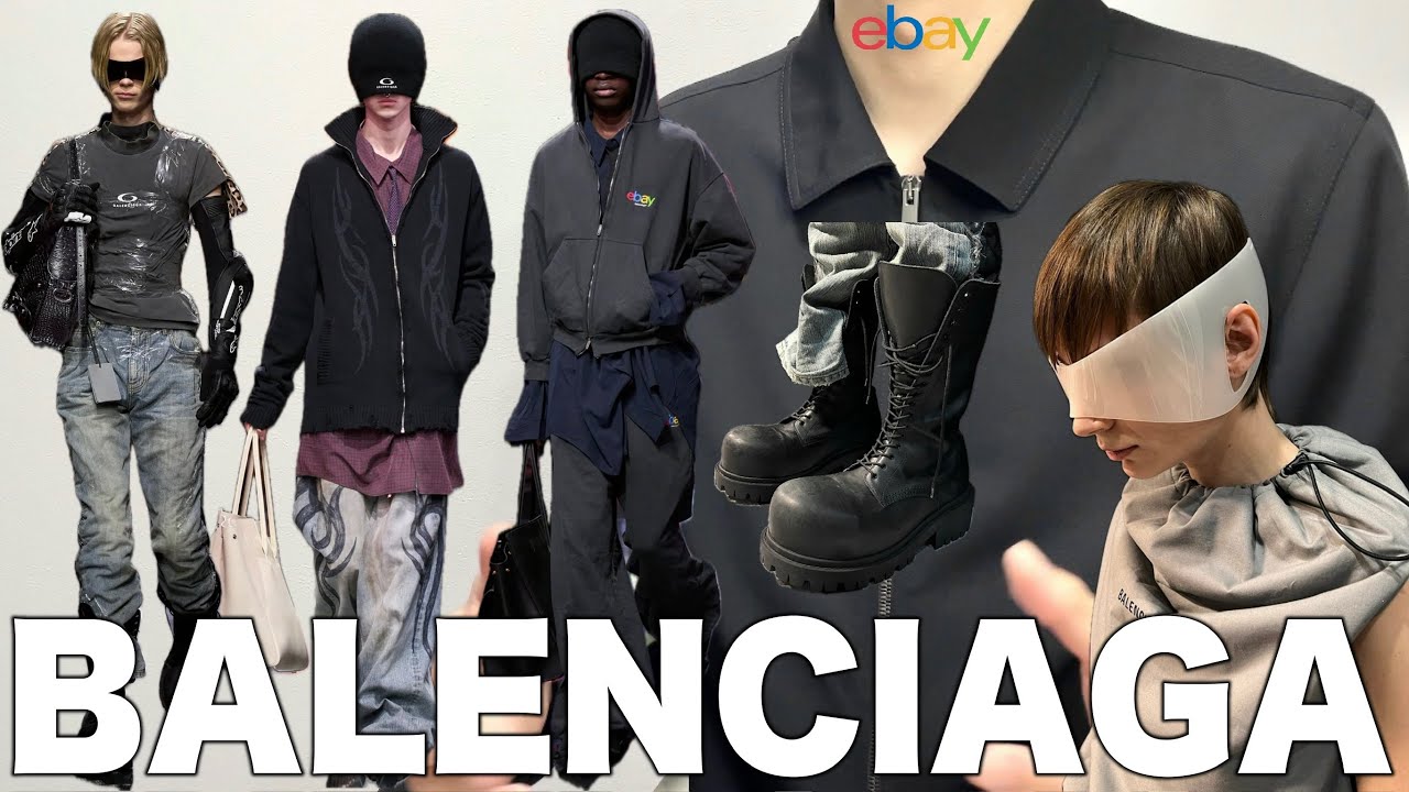 注目のBALENCIAGA！ebayコラボ+新作ブーツ！まさかのスキニーデニムも...(2024AW) - MAGMOE