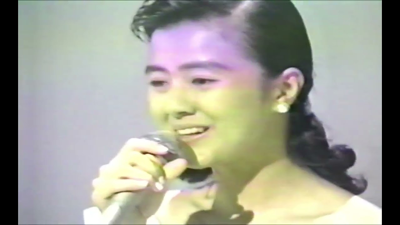 【TV】や 薬師丸ひろ子 雨は止まない／音楽のような風／ルパラ夜ヒットDX - MAGMOE