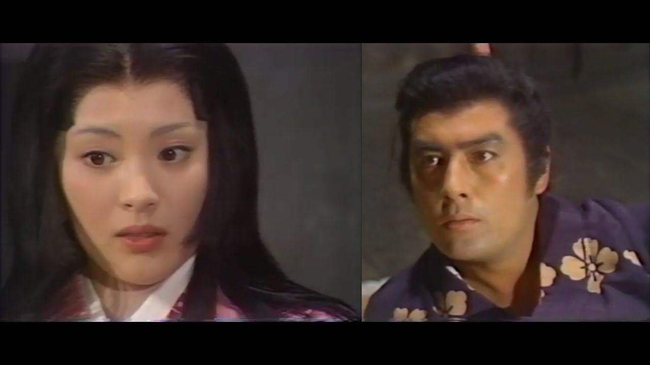 信長(高橋英樹)と濃姫(松坂慶子) 大河ドラマ「国盗り物語」昭和48年 - MAGMOE
