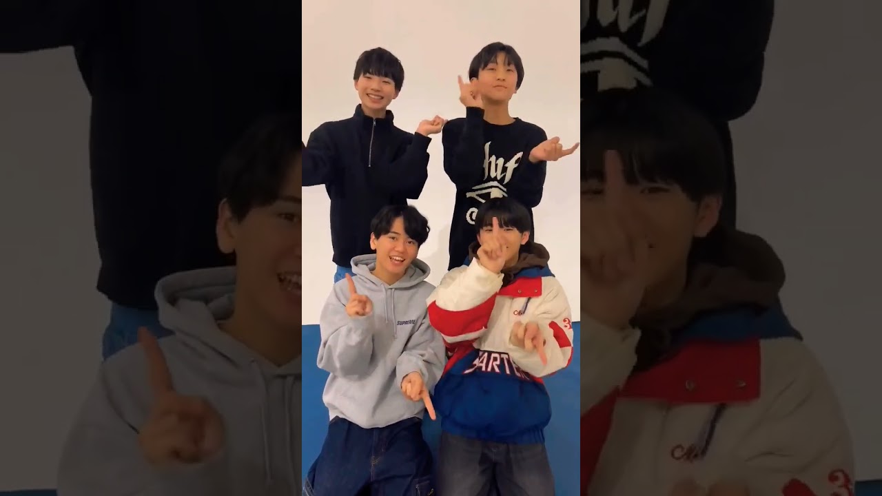 Never Grow Up 久しぶりの！ #中川惺太 #岩倉司 #嵜本孝太朗 #池川侑希弥 #Boysbe - MAGMOE