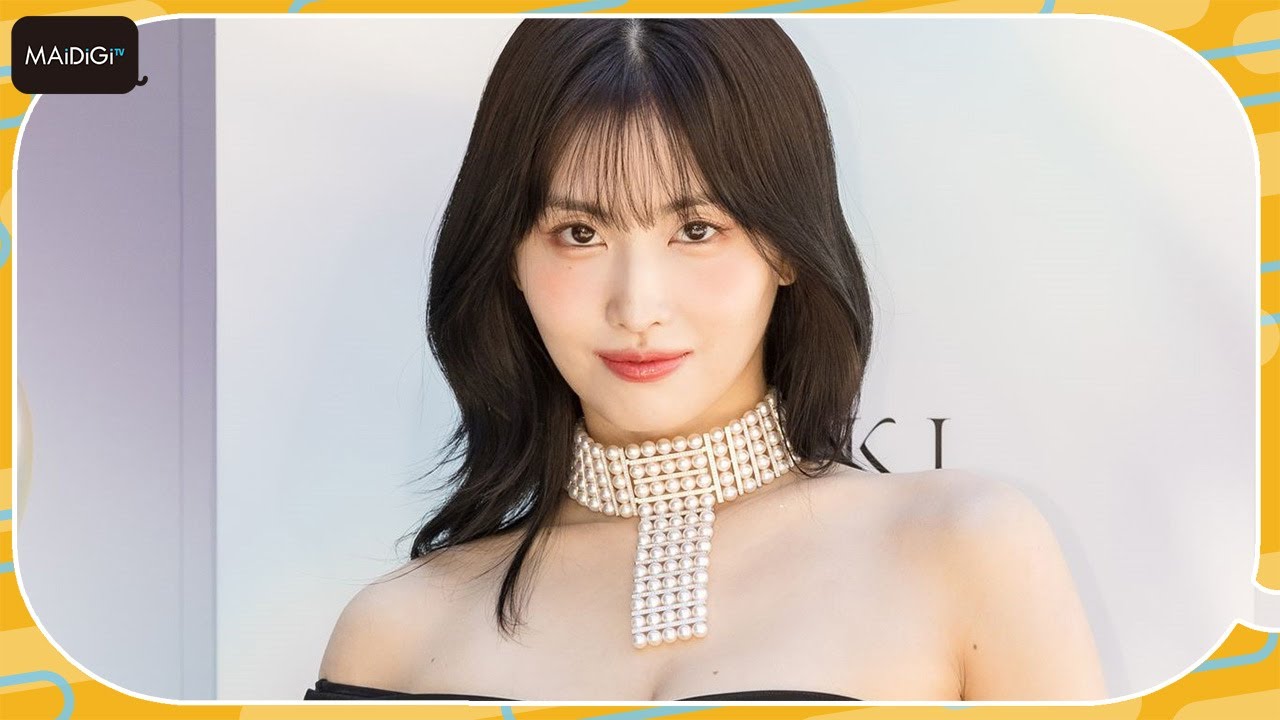 TWICEモモ、休みが取れたら餅つきがしたい 「ストレス発散になりそう」 総額8000万円超のパールジュエリー着用しイベントに登場 - MAGMOE