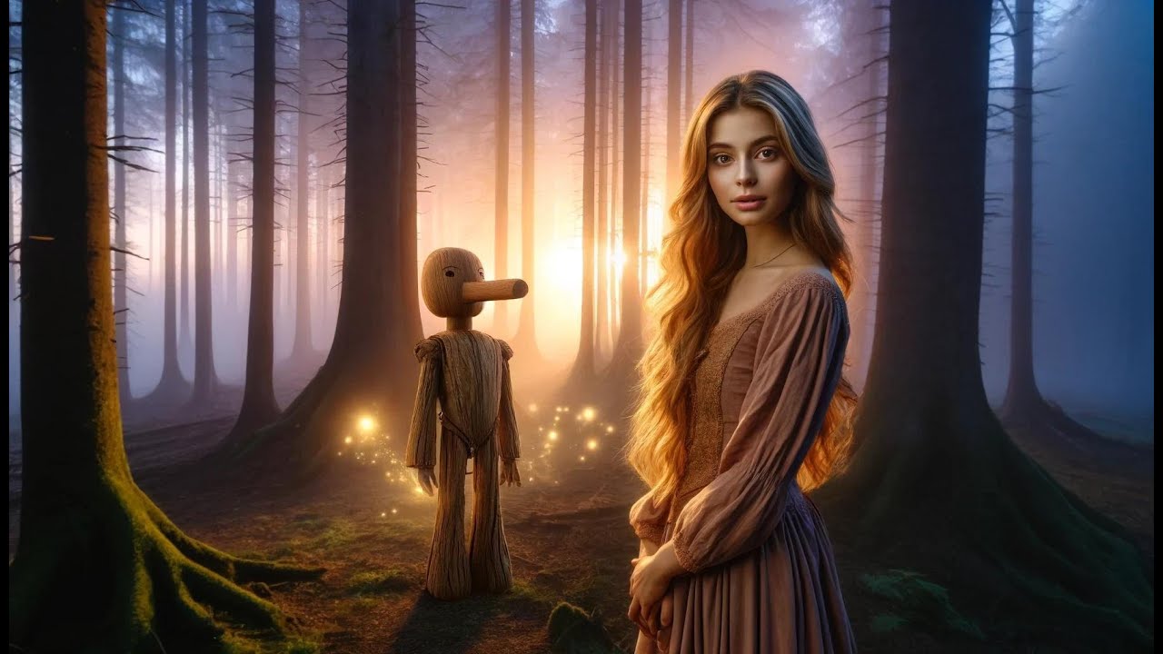 💫 Rapunzel & Pinocchio: A Magical Adventure! 🪵 | Bedtime Stories - MAGMOE