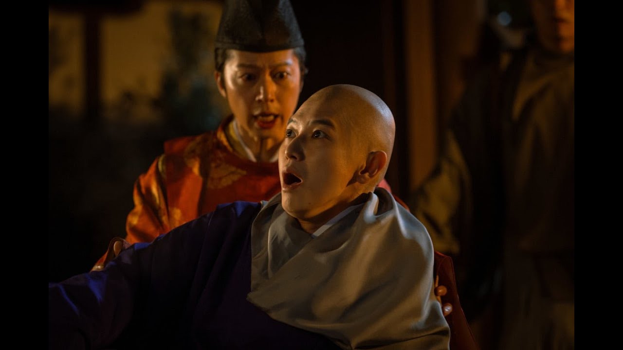 T2- 『光る君へ』「マトリックス花山院」本郷奏多が再登場 ネット「ツルツル頭でもイケメン」 - MAGMOE