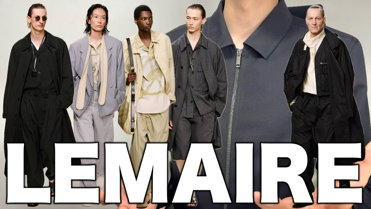 渋いオールブラックが際立つLEMAIRE！【25SS】 - MAGMOE