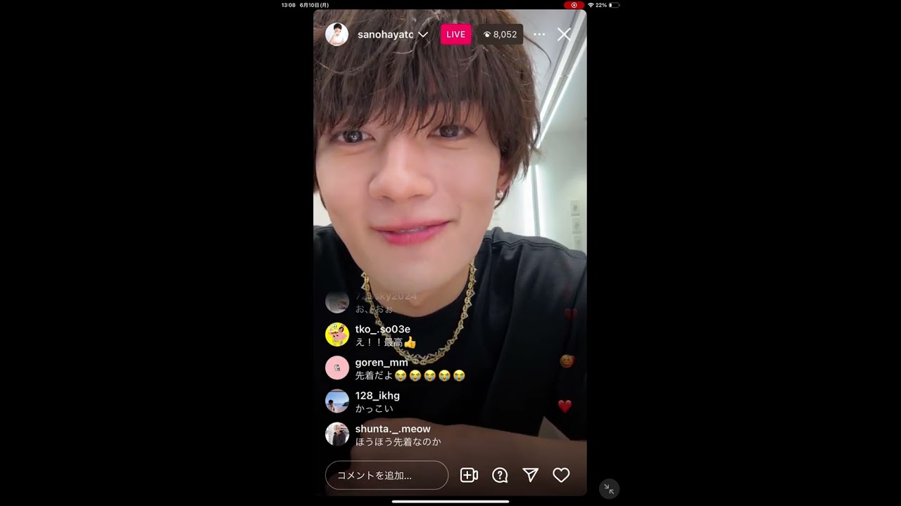 佐野 勇斗インライ6/10 - MAGMOE