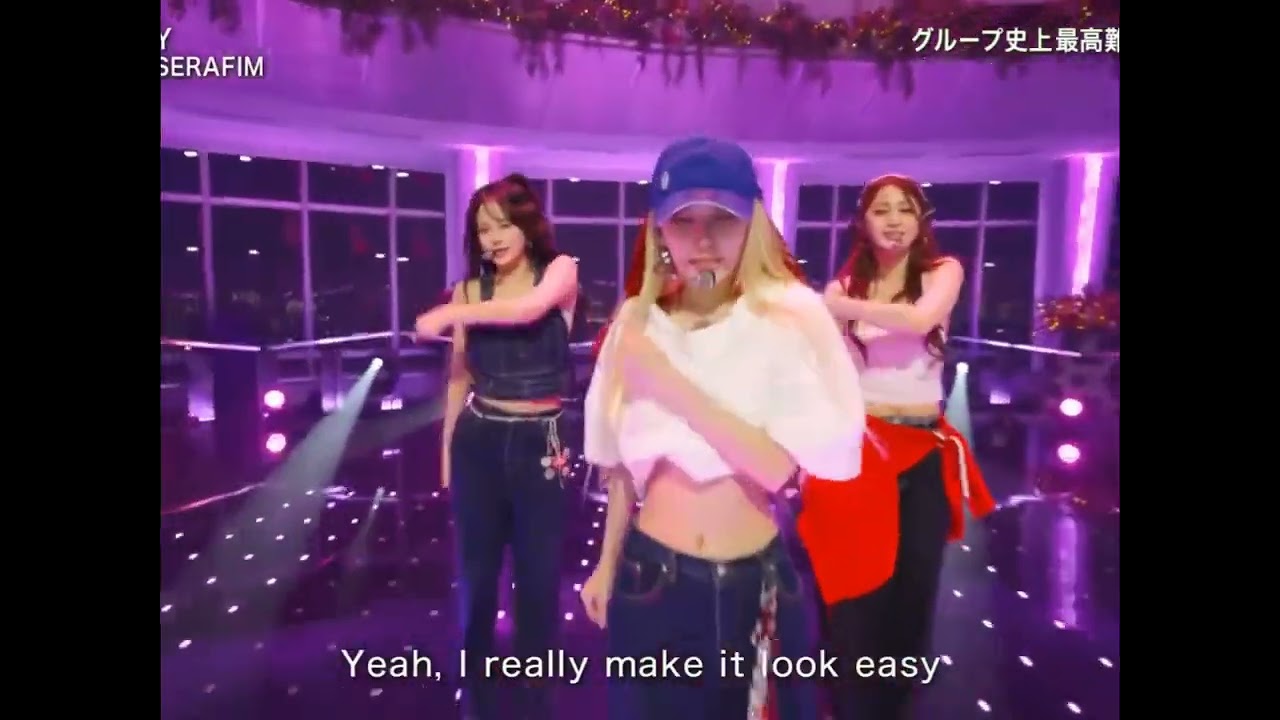 240703 FNS歌謡祭 宮脇咲良 cut #宮脇咲良 - MAGMOE