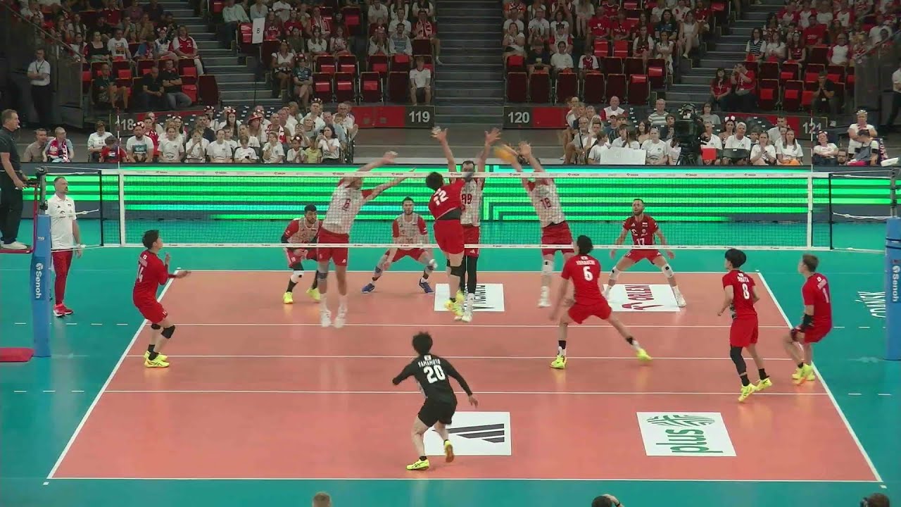 Volleyball Japan Ran Takahashi in Japan - Poland 3:2 Friendly Match 2024 - MAGMOE