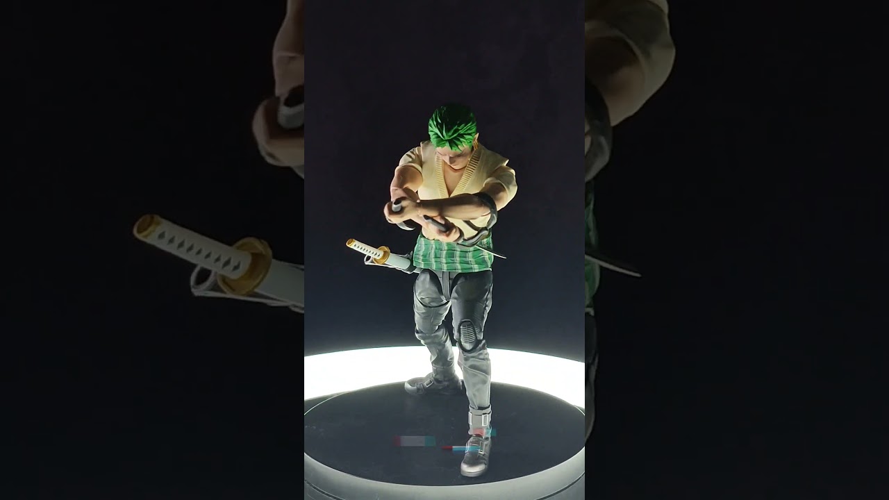 🔥Zoro Best🔥attack stances - with Mackenyu - S.H Figuarts Zoro Netflix # ...