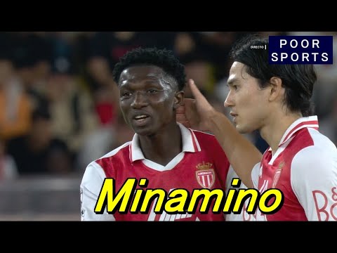 南野拓実がまたもバルセロナを蹴散らしてしまう Takumi Minamino 2024/09/20 - MAGMOE