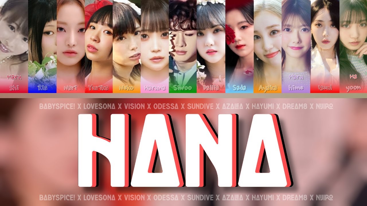 How Would ALL My Groups Sing "Hana" (花) by Kikkawa You (吉川友) (Lyrics + Line Distribution) - MAGMOE