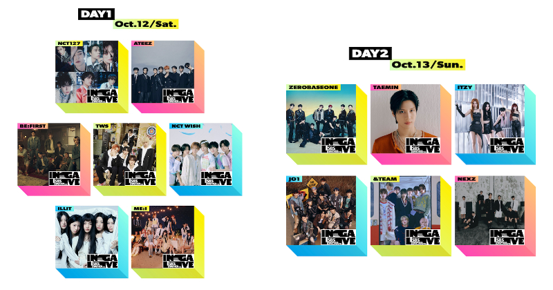 K-POPイベント〈インガライブ〉ATEEZ、BE:FIRST、TAEMINらラインナップ発表 - News - OTOTOY - MAGMOE