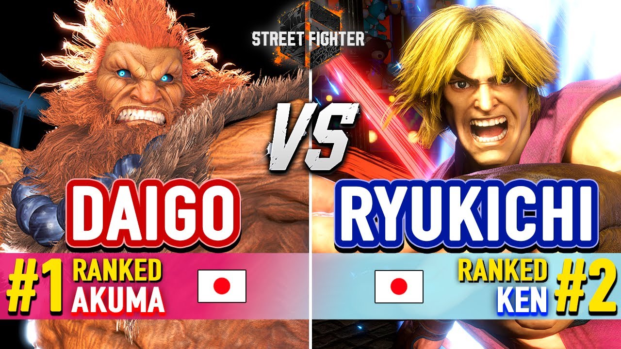 SF6 🔥 DAIGO (#1 Ranked Akuma) vs RYUKICHI (#2 Ranked Ken) 🔥 Street Fighter 6 High Level Gameplay ...
