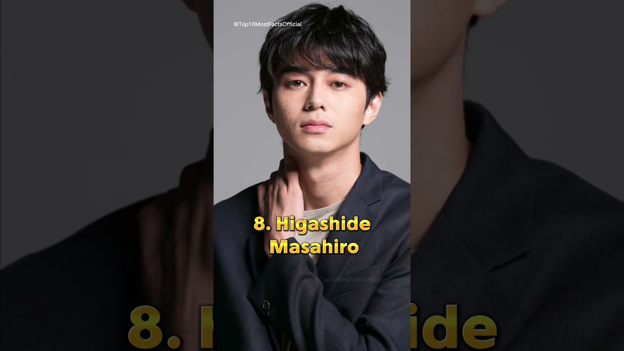 Top 10 Most Handsome Japanese Actor 2024 #shorts - MAGMOE