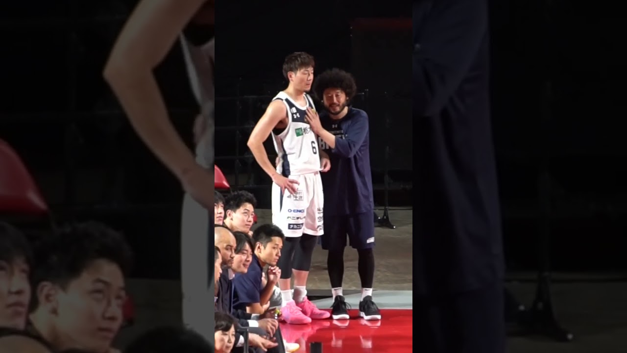 【比江島選手にも🏀】田臥選手の声がけ！ #Shorts #bリーグ #もりもり部屋 - MAGMOE